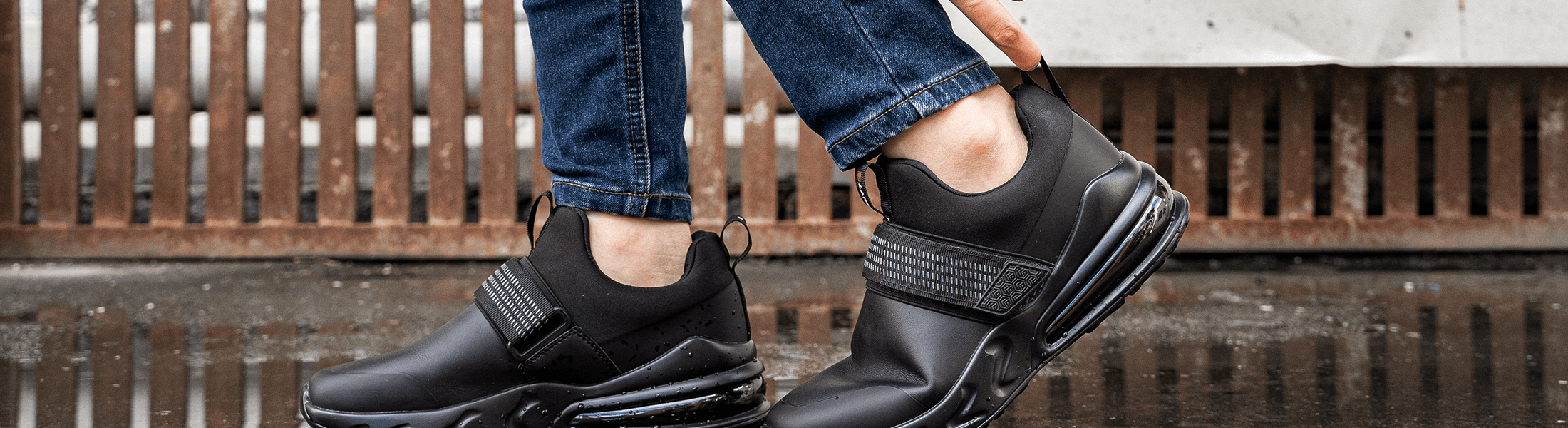 Effortless Style: Men's Slip-on Work Shoes - Buy Now!